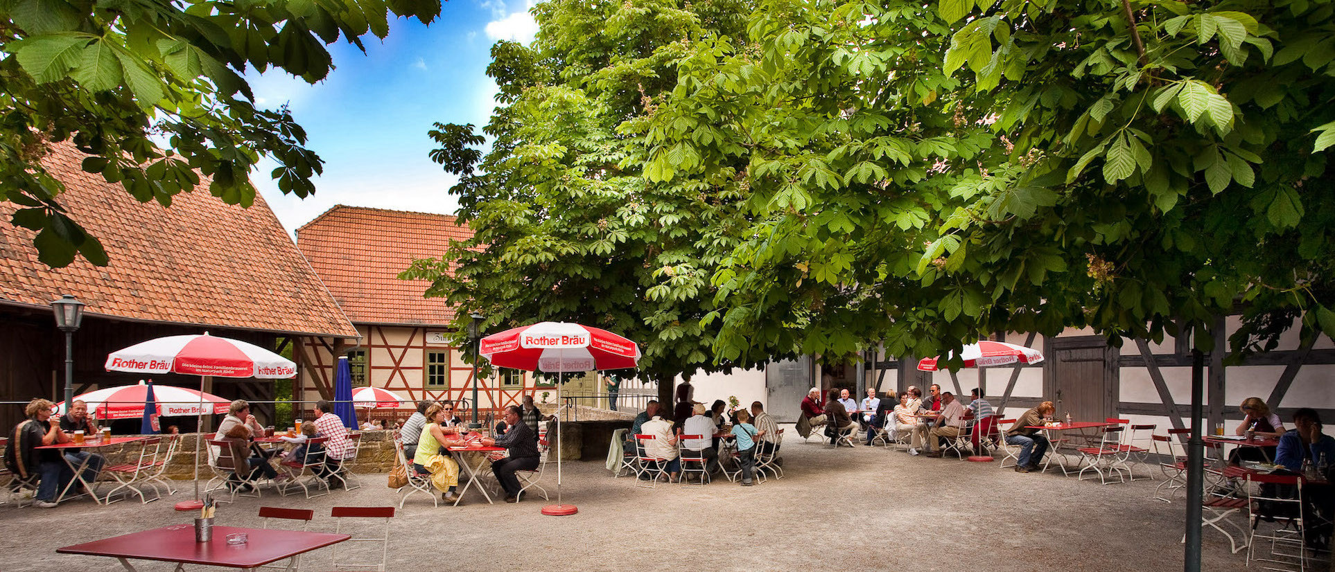 Gastronomie | Fränkisches Freilandmuseum Fladungen - mit dem Rhön-Zügle